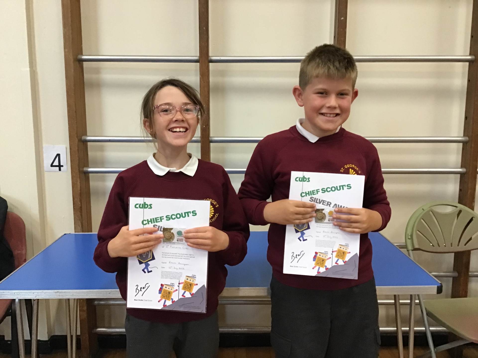 St George's Primary School Portland - Ammonite Award Winners
